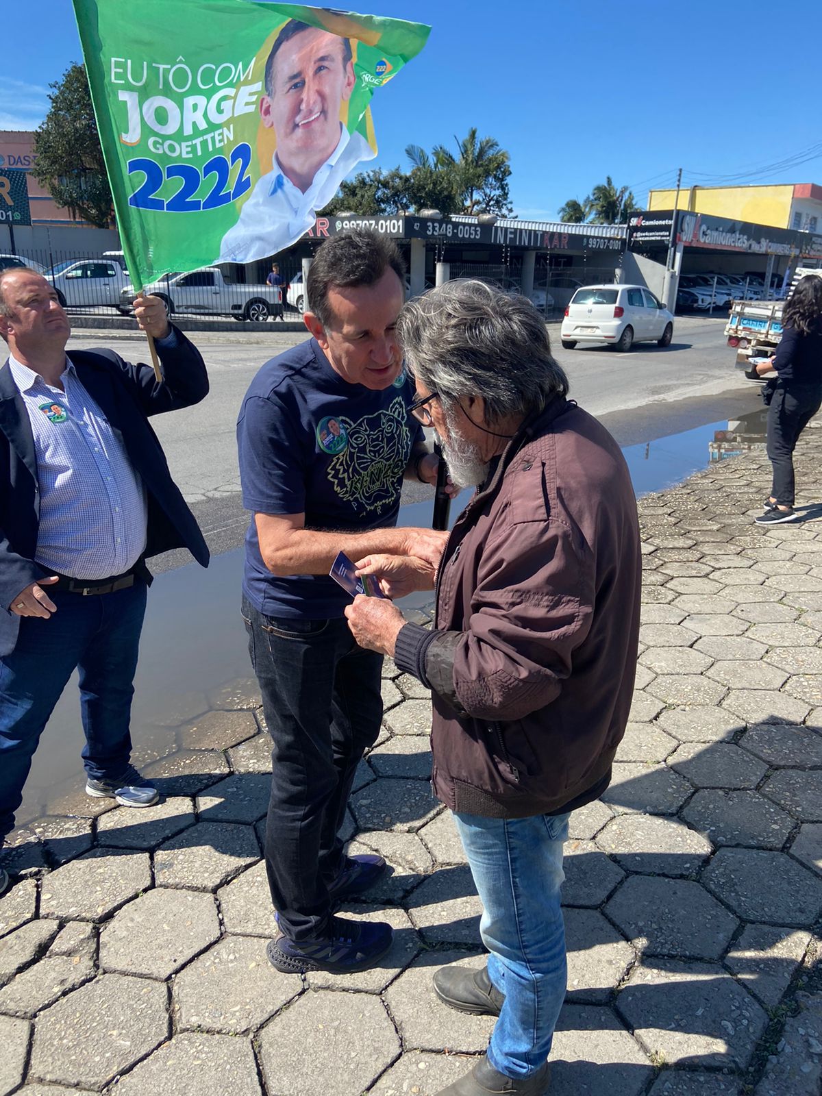 Jorge Goetten, candidato a deputado Federal pelo PL 22, aposta no corpo ...